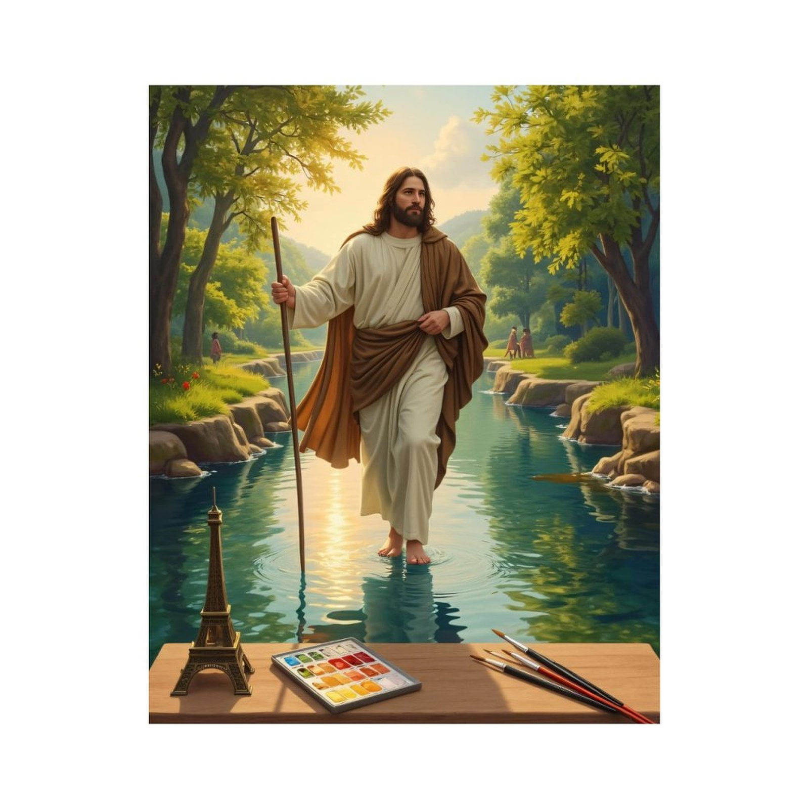 Paint By Numbers Kit for Adults Beginner - Serene Waterscape Creative ...