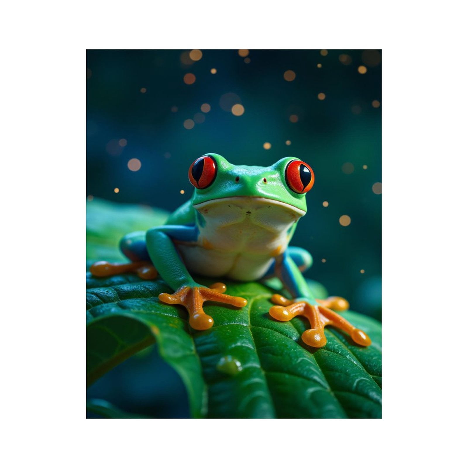 Paint by Numbers Kit for Adults, Bright Jungle Tree Frog Paint by ...