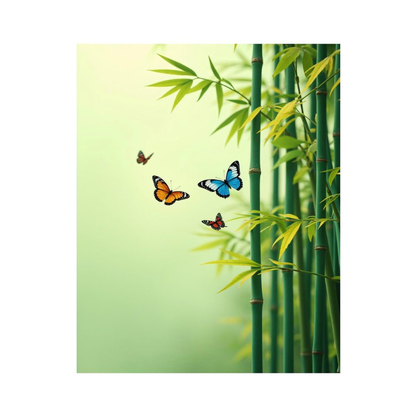 Paint by Numbers Kit for Adults, Butterflies Nature Scene Paint by ...