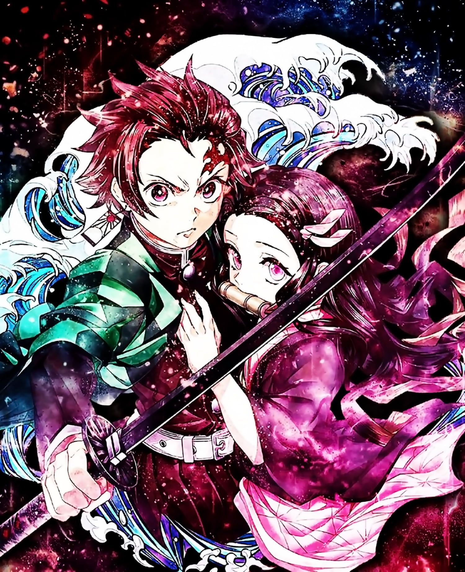 Paint by Numbers Kit for Adults -Demon Slayer (2)- Beginner DIY Color ...