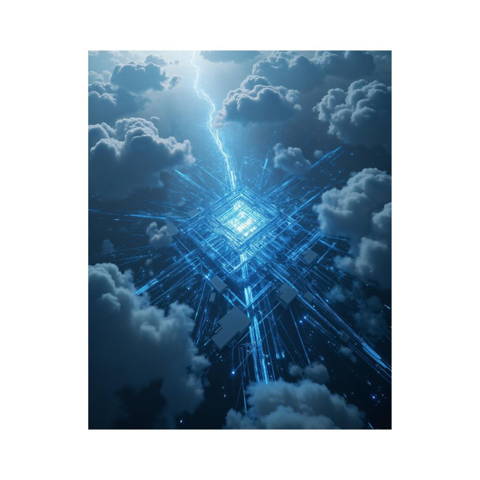 Paint by Numbers Kit for Adults, Digital Sky Network Energy Paint by ...