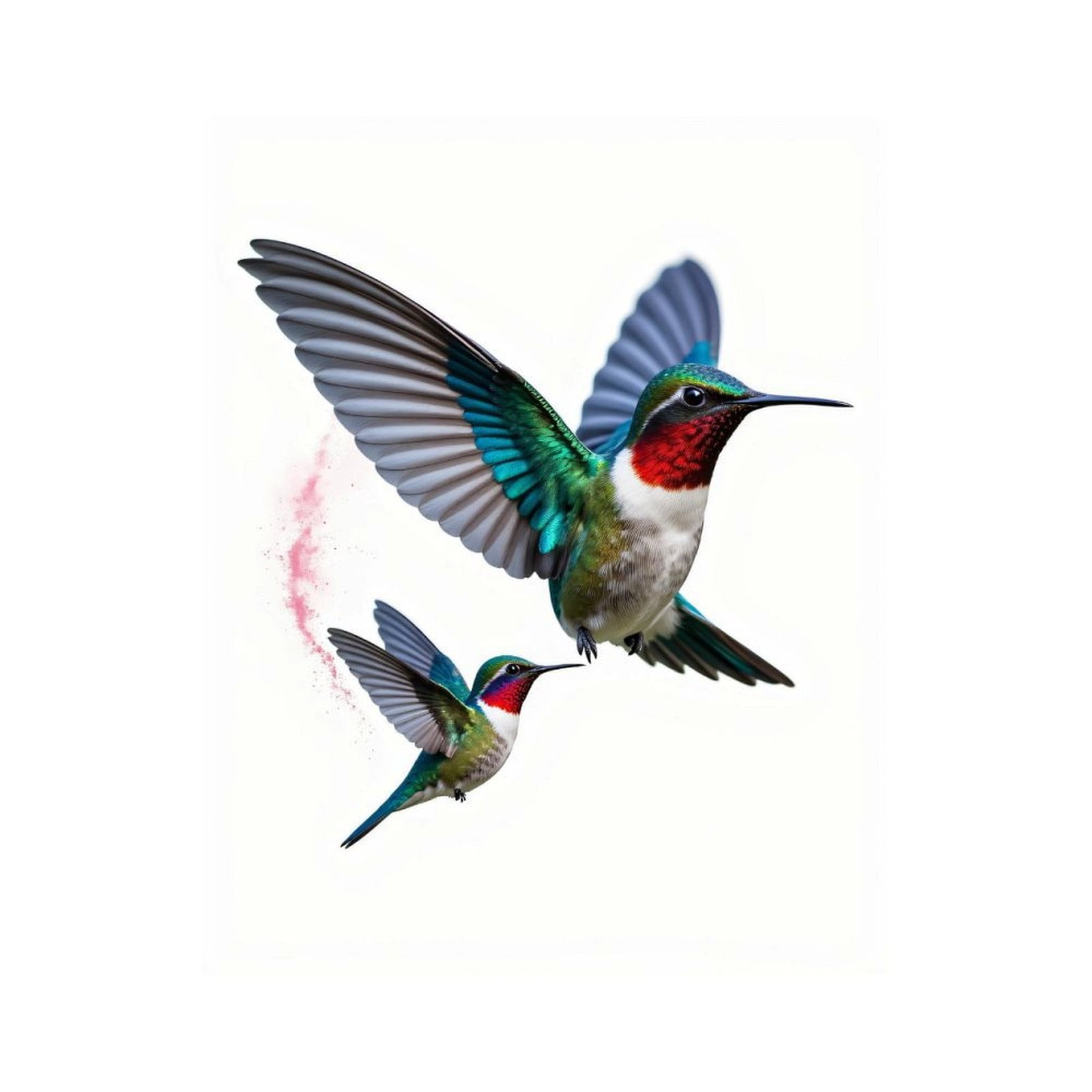 Paint by Numbers Kit for Adults, Flying Jewel Birds Art Duo Paint by Numbers, Easy Paint by ...