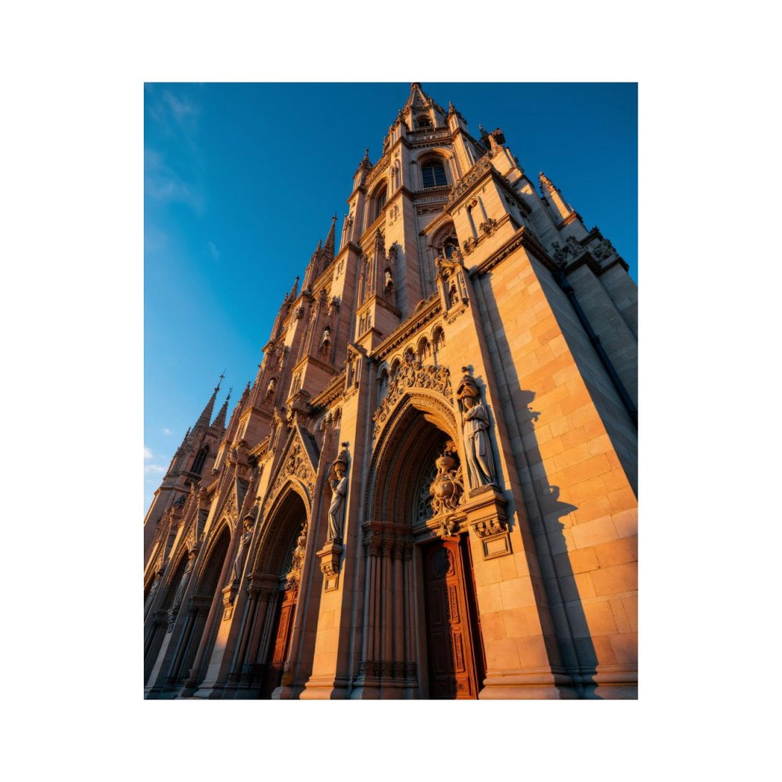 Paint by Numbers Kit for Adults, Grand Gothic Architecture Facade Paint ...