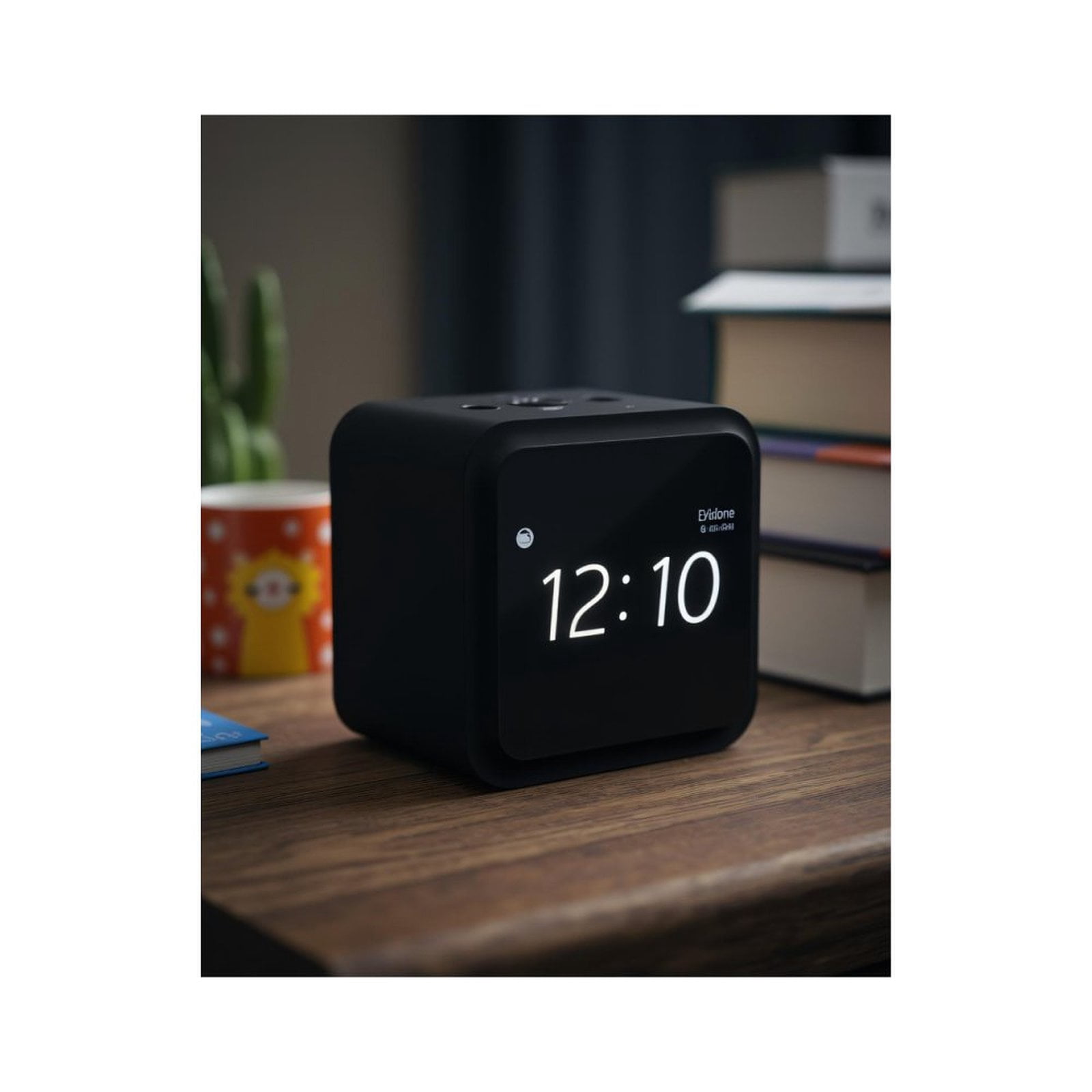 Paint by Numbers Kit for Adults, Modern Digital Black Alarm Clock Paint ...