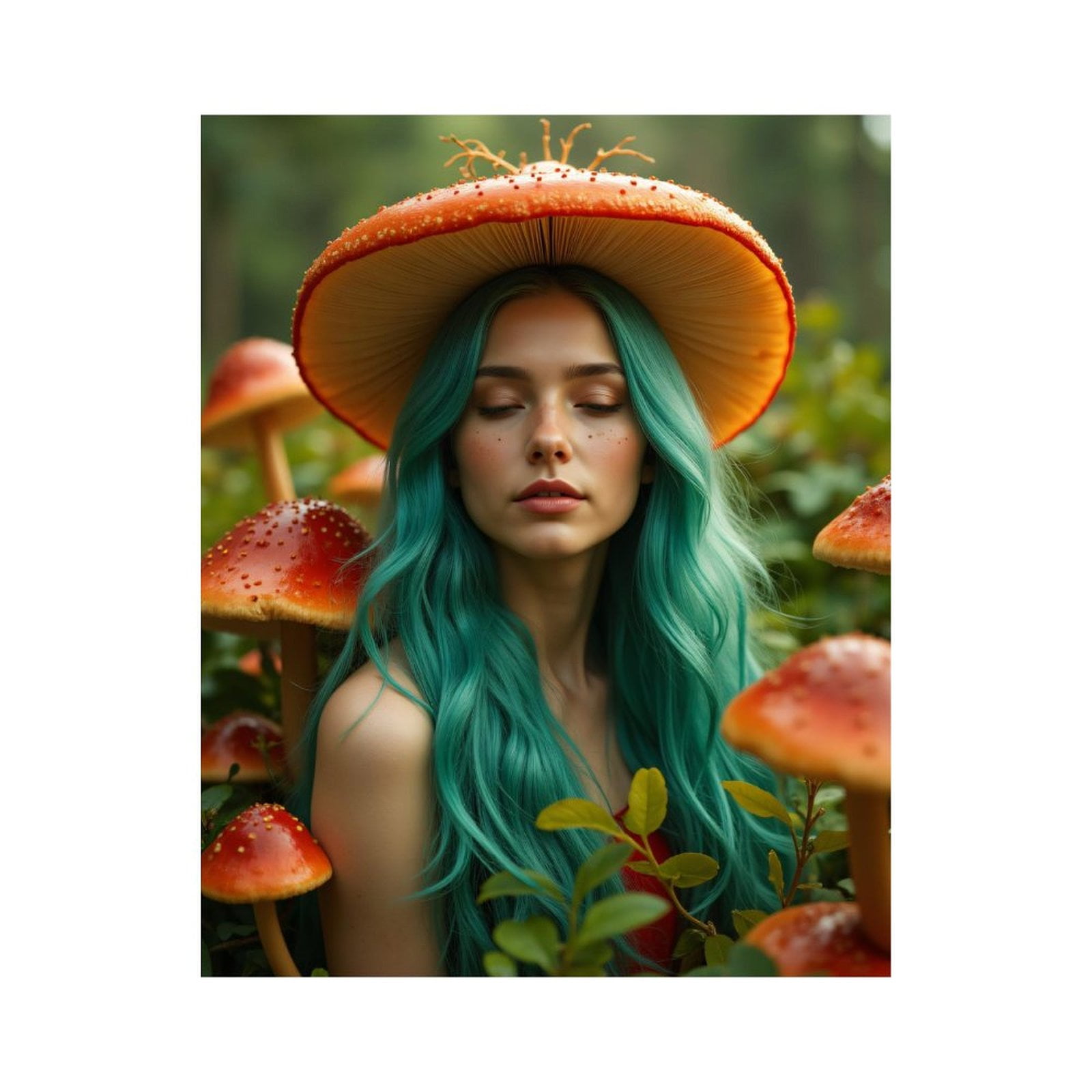 Paint by Numbers Kit for Adults, Mushroom Fairy Fantasy Forest Vision Paint by Numbers, Easy ...