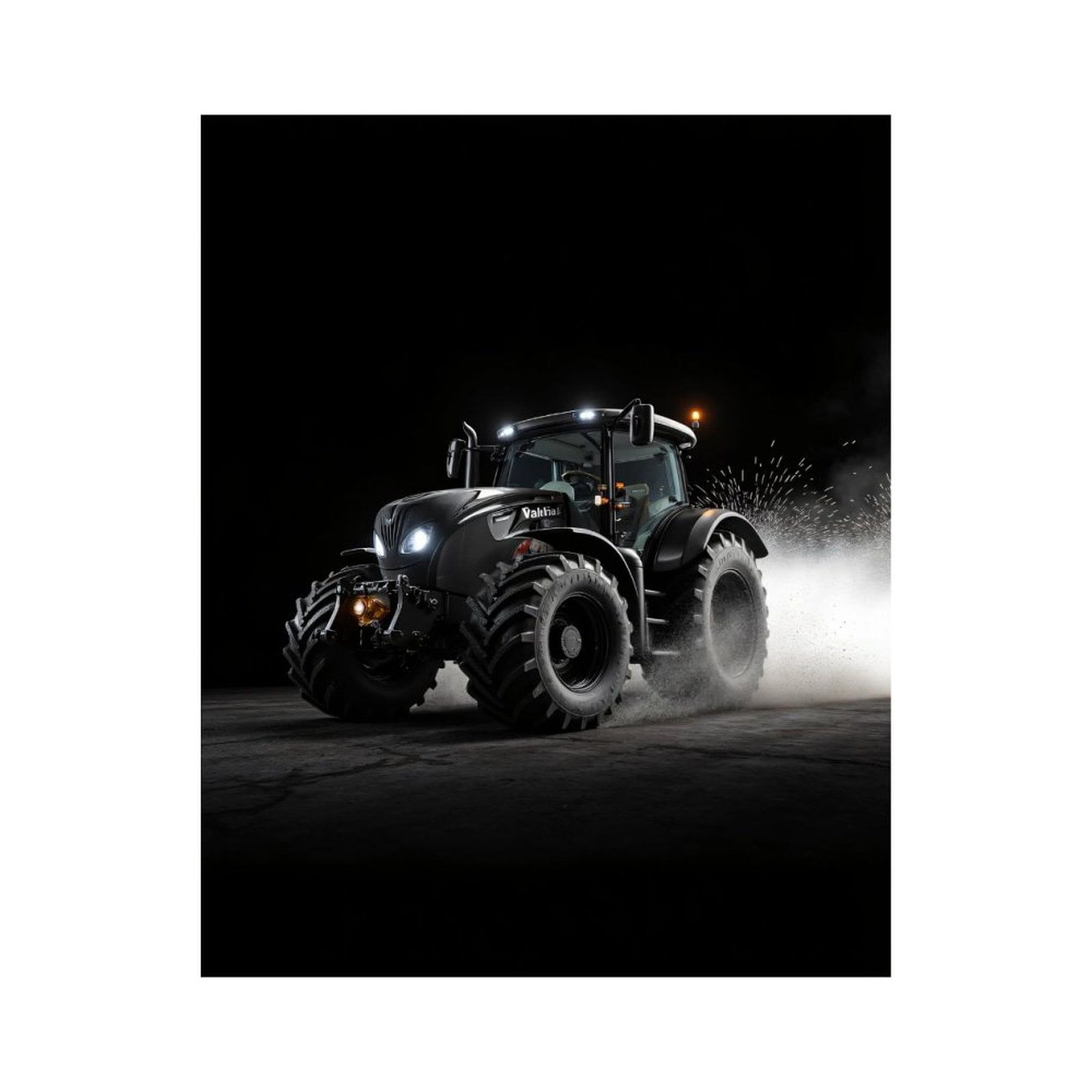 Paint by Numbers Kit for Adults, Powerful Tractor Night Drive Paint by ...