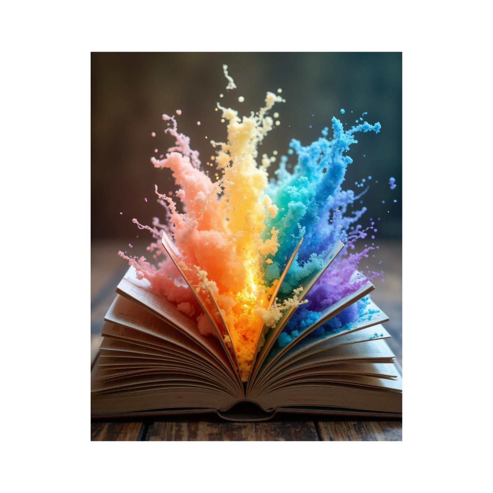 Paint by Numbers Kit for Adults, Vibrant Color Explosion Paint by ...