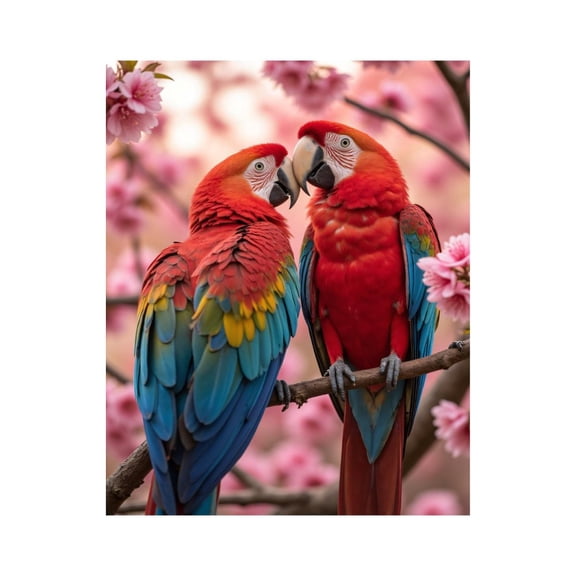 Parrot Paint By Numbers