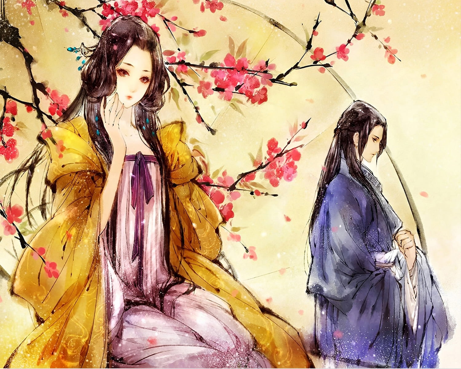 Paint by Numbers Kits for Adults-Anime Japanese Girl Kimono Geisha (123 ...