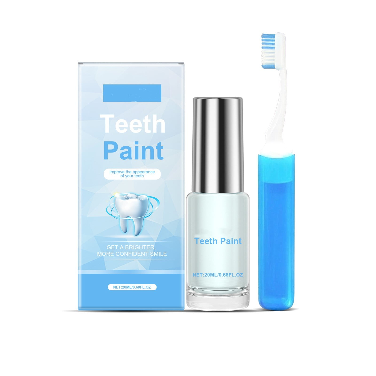 Paint Our Teeth Paint Instant Teeth Paint Gets You Instantly Whiter ...