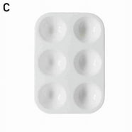 Zmeidao 4pcs Paint Palettes, Plastic Paint Tray Palette, Paint Pallet ...