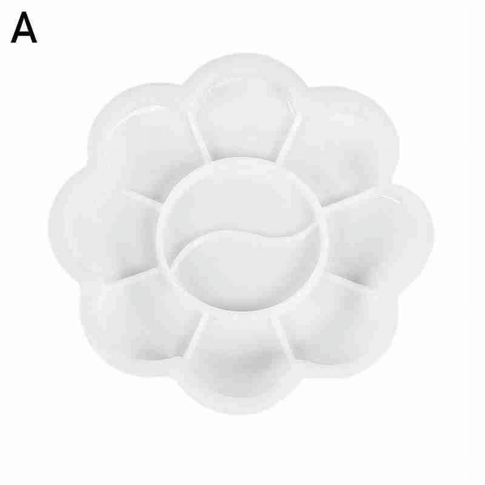 Paint Palette Tray Round Plastic Watercolor Mixing Palette Craft Art ...