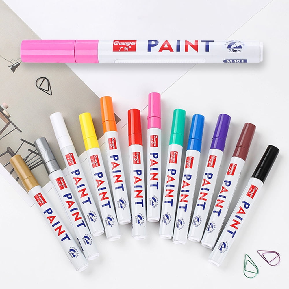 Paint Pens, Expert of Rock Painting, Extra Fine Point, 12 Colors ...