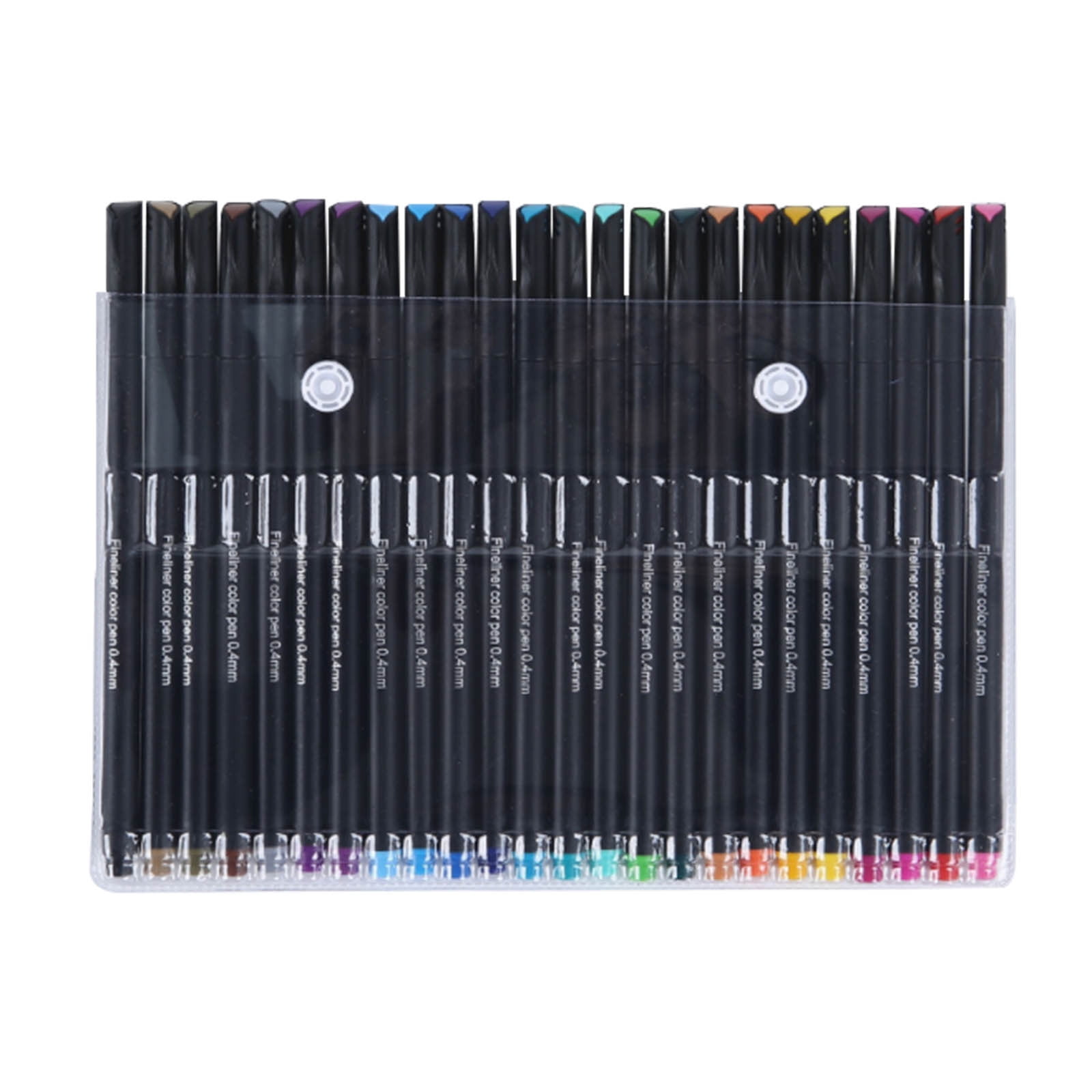 Paint Pens Watercolor Pens Set 24 Color Water-based Thread Drawing Pen ...