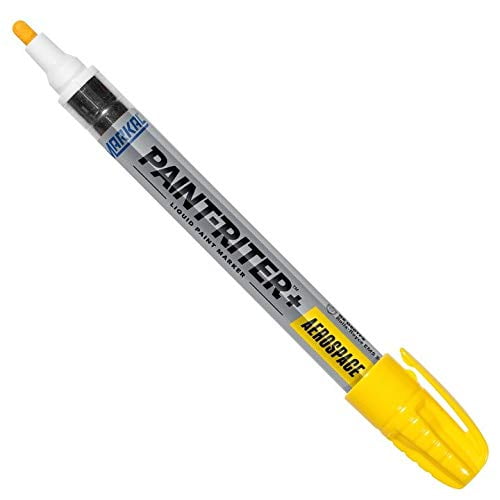 Paint-Riter + Aerospace Paint Marker, Yellow (Pack of 12) - Walmart.com