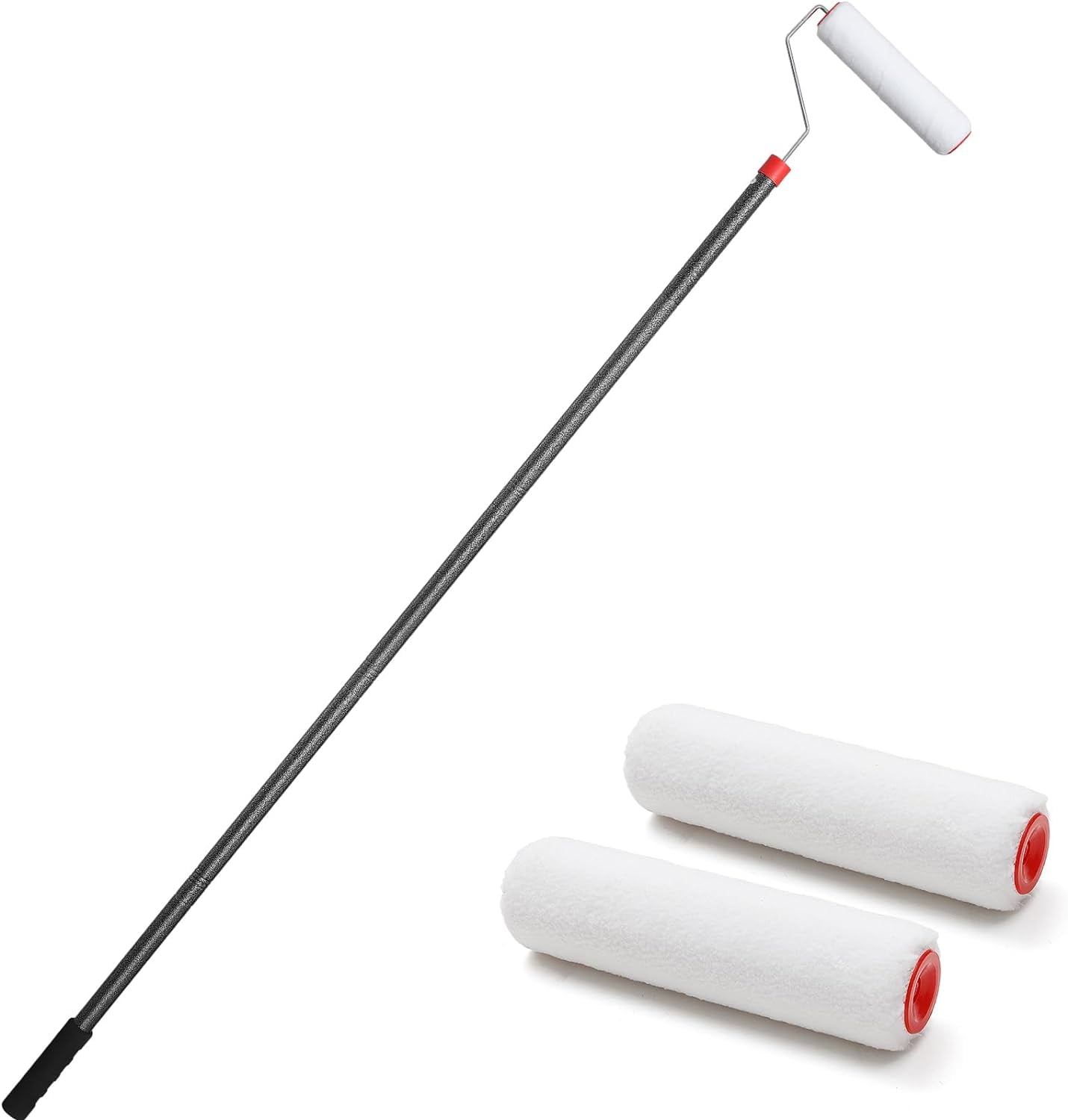 Paint Roller, 6 FT Paint Roller Extension Poles Paint Roller kit with ...