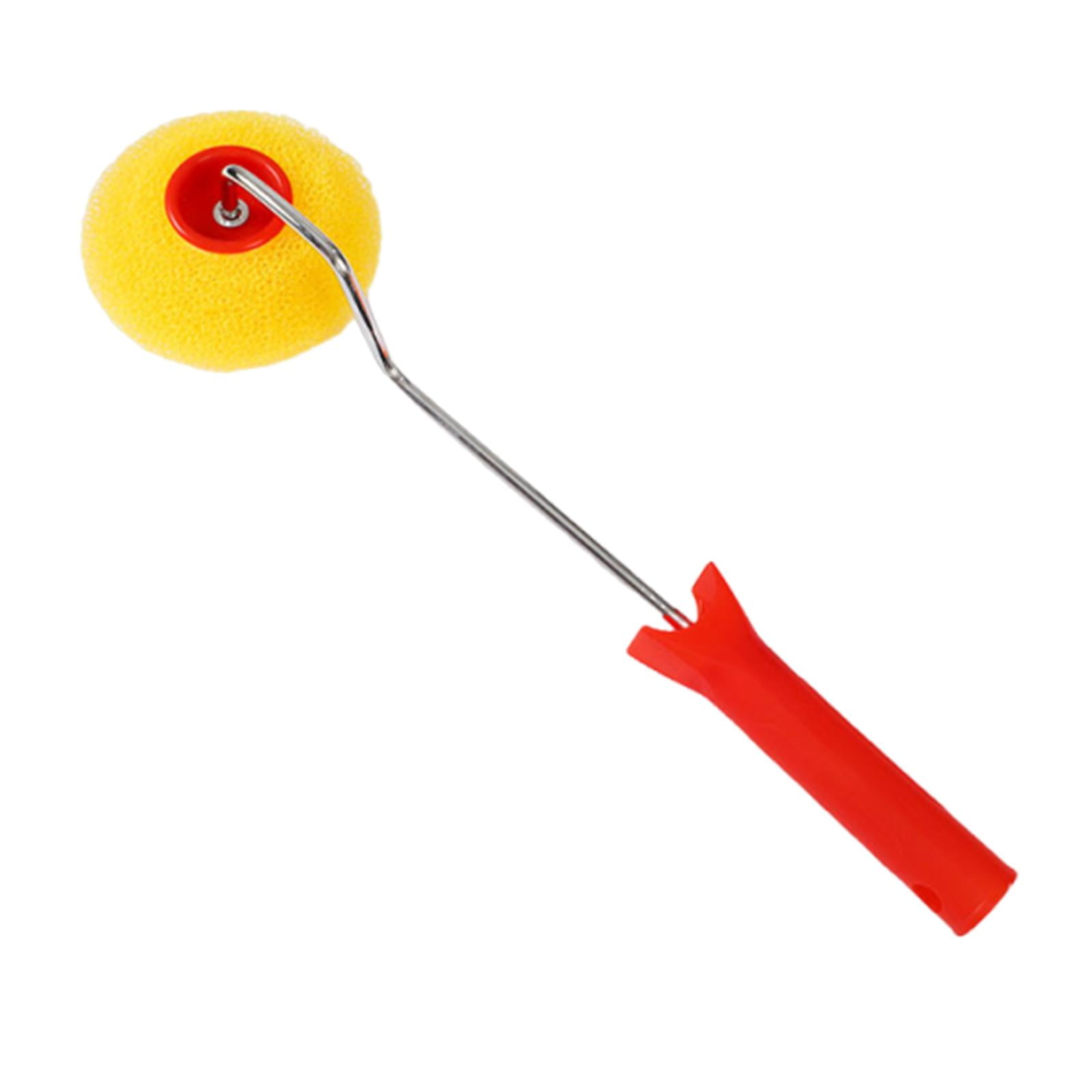 Paint Roller Brush Drywall Corner Edger Painting Tool with Long Handle ...