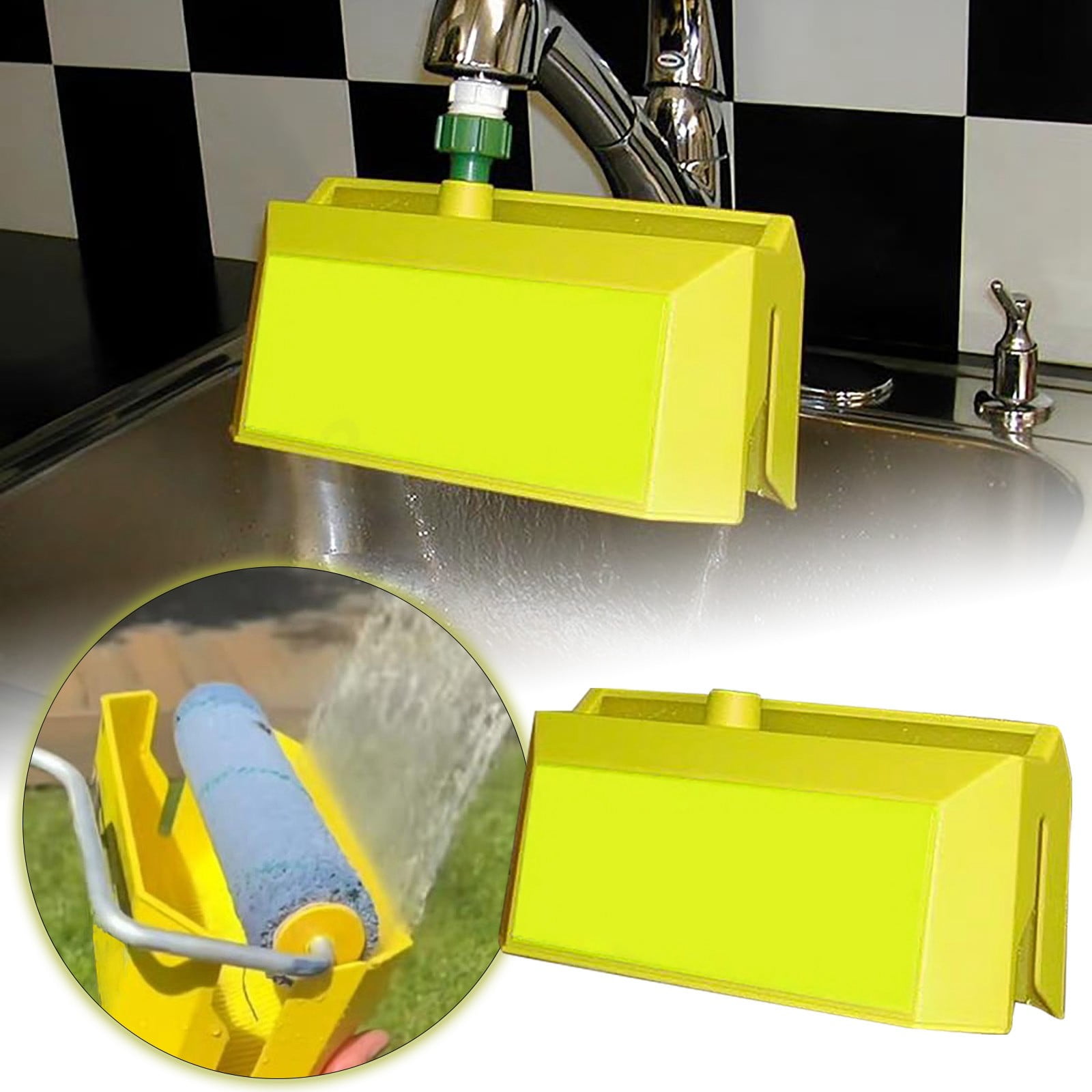 Paint Roller Cleaner and Fluffer Professional Roller Washer Tool for ...