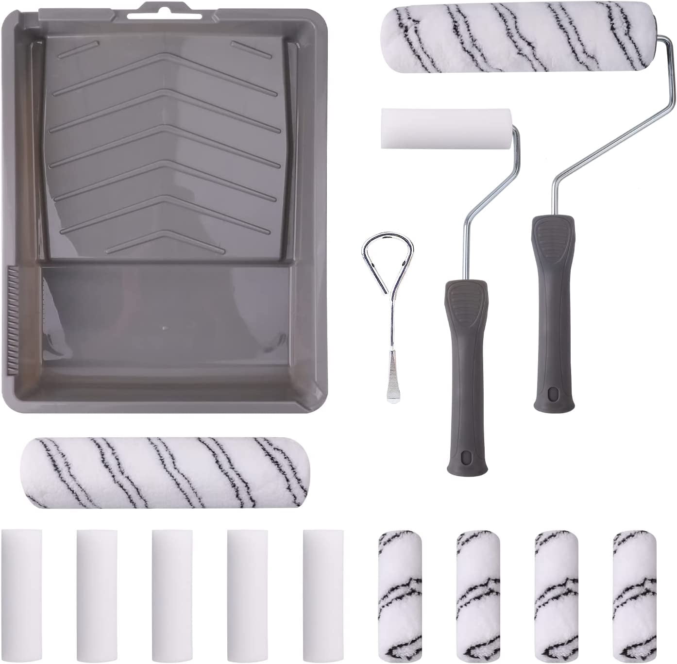 Paint Roller Kit - Includes Paint Roller Covers and Paint Cage Frame ...