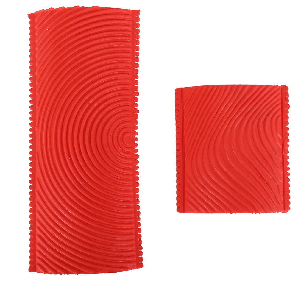 Paint Roller Kit, Rubber Wood Grain Effect Painting Tool DIY Wall ...