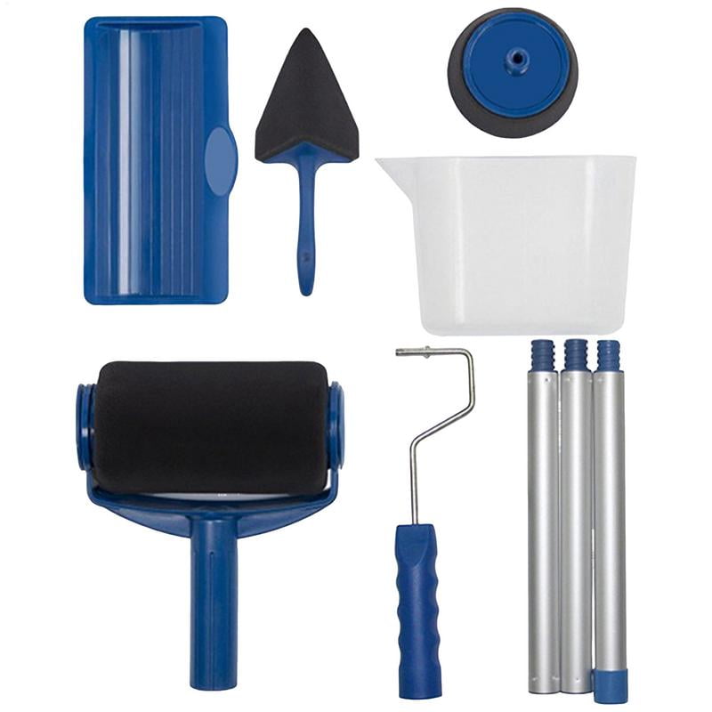 Paint Rollers 5 In 1 Sponge Rollers for Painting with Sticks Wall ...