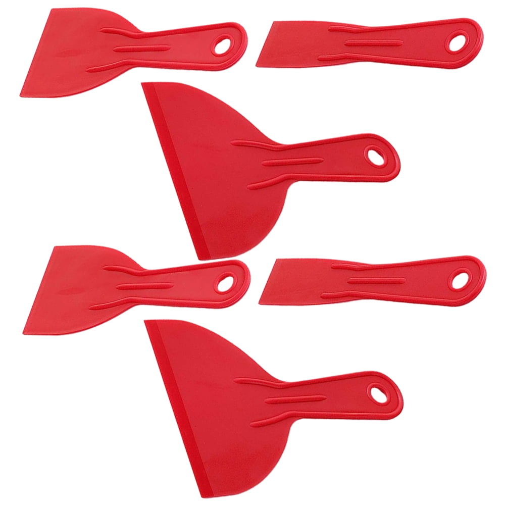 FENGGUIQU Kitchen Gadget Plastic ula Scraper for Stain Removal 2 Sets ...