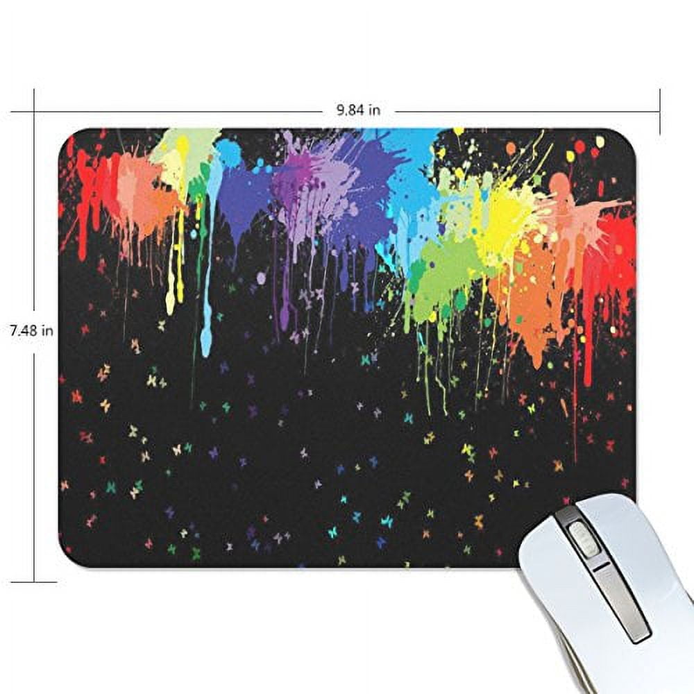 Paint Splash-Ink Mouse pads Gaming Mouse Pad 9.84x7.87 inches - Walmart.com