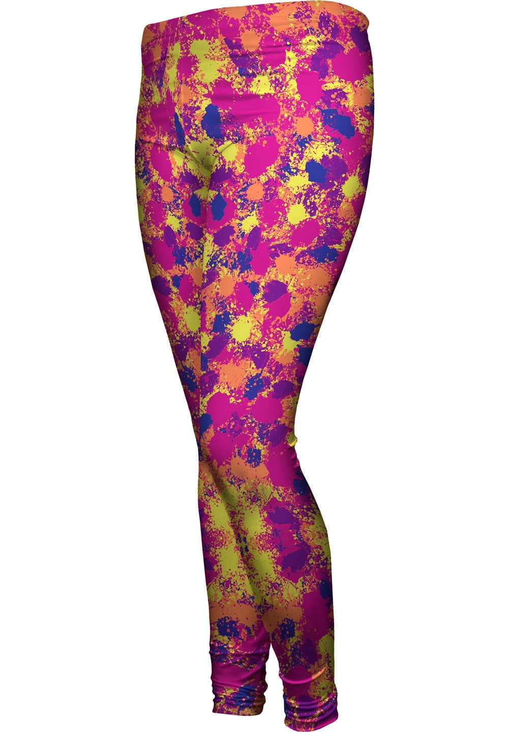 Paint Splatter Madness Mix Leggings - Walmart.com