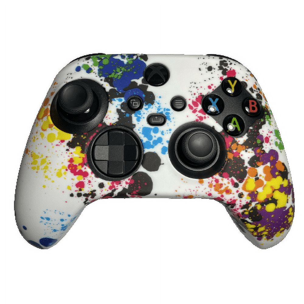 Paint Splatter Silicone Gaming Grip For Xbox Series X S Controllers ...