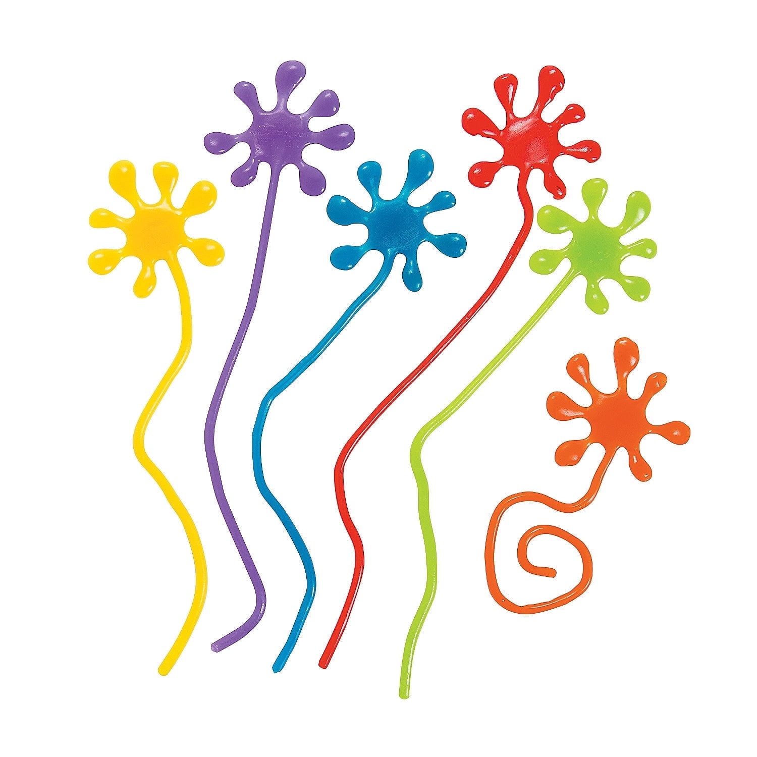 Paint Splatter Sticky Hands - Party Favors - 72 Pieces - Walmart.com