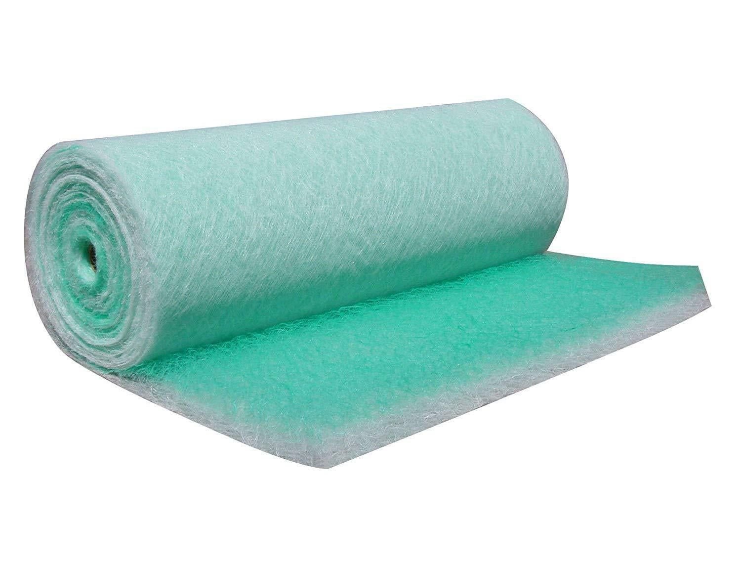 Paint Spray Booth Exhaust Filter Roll, Green, 25" x 300ft - Walmart.com