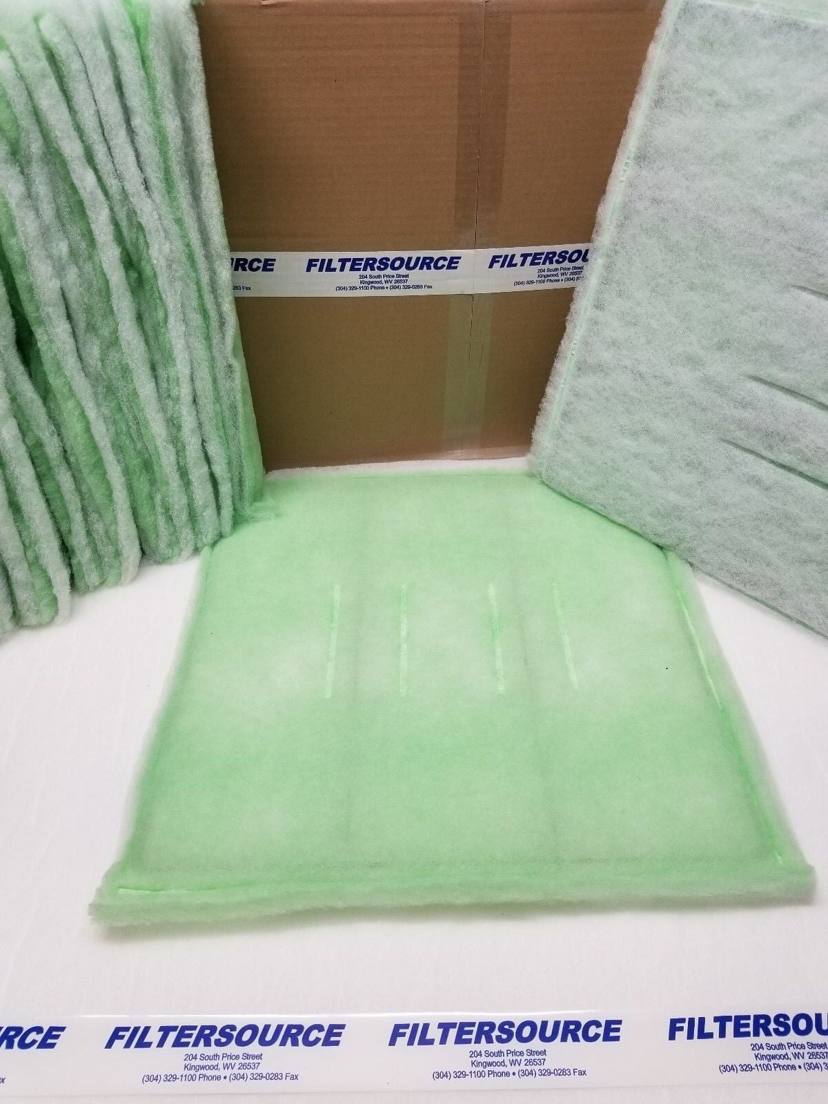 Paint Spray Booth Filters 20x20 Tacky Intake Filter Ring Panel 20/Case ...