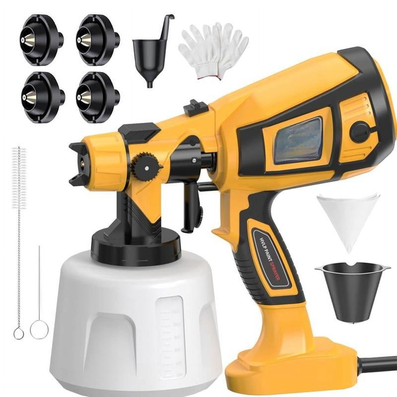 Paint Sprayer 1000W High Power 1400ml Easy Clean for Furniturebt EDC12 ...