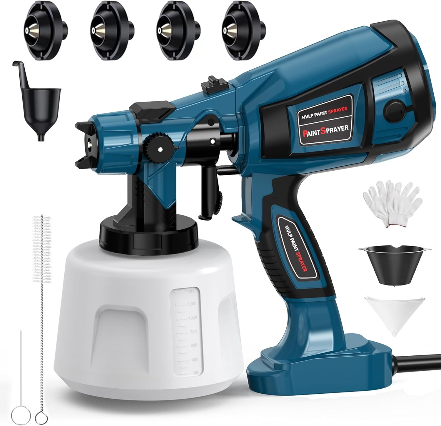 Paint-Sprayer-1000W-High-Power-Electric-Spray-Paint-Gun 1400ml High ...