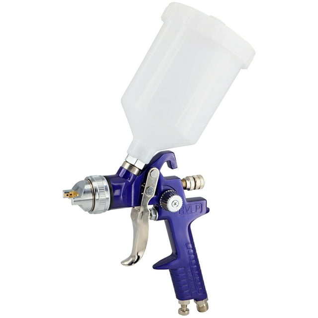 Paint Sprayer, Handheld HVLP Air Spray Paint Gun, Includes 2 Nozzles, 3 ...