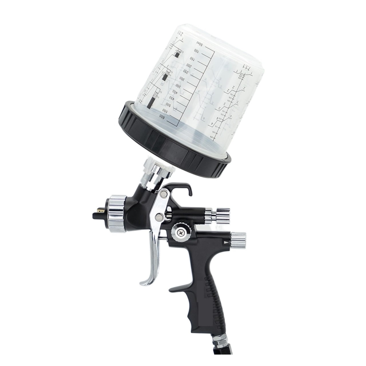 Paint Sprayer Spray Gun With Mixing Cup Type H/O Quick Fix Cup Painting ...