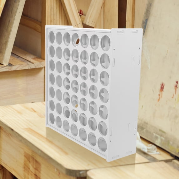 Paint Storage Rack 49-slots Paint Bottle Organizer Stand Tower Paints ...