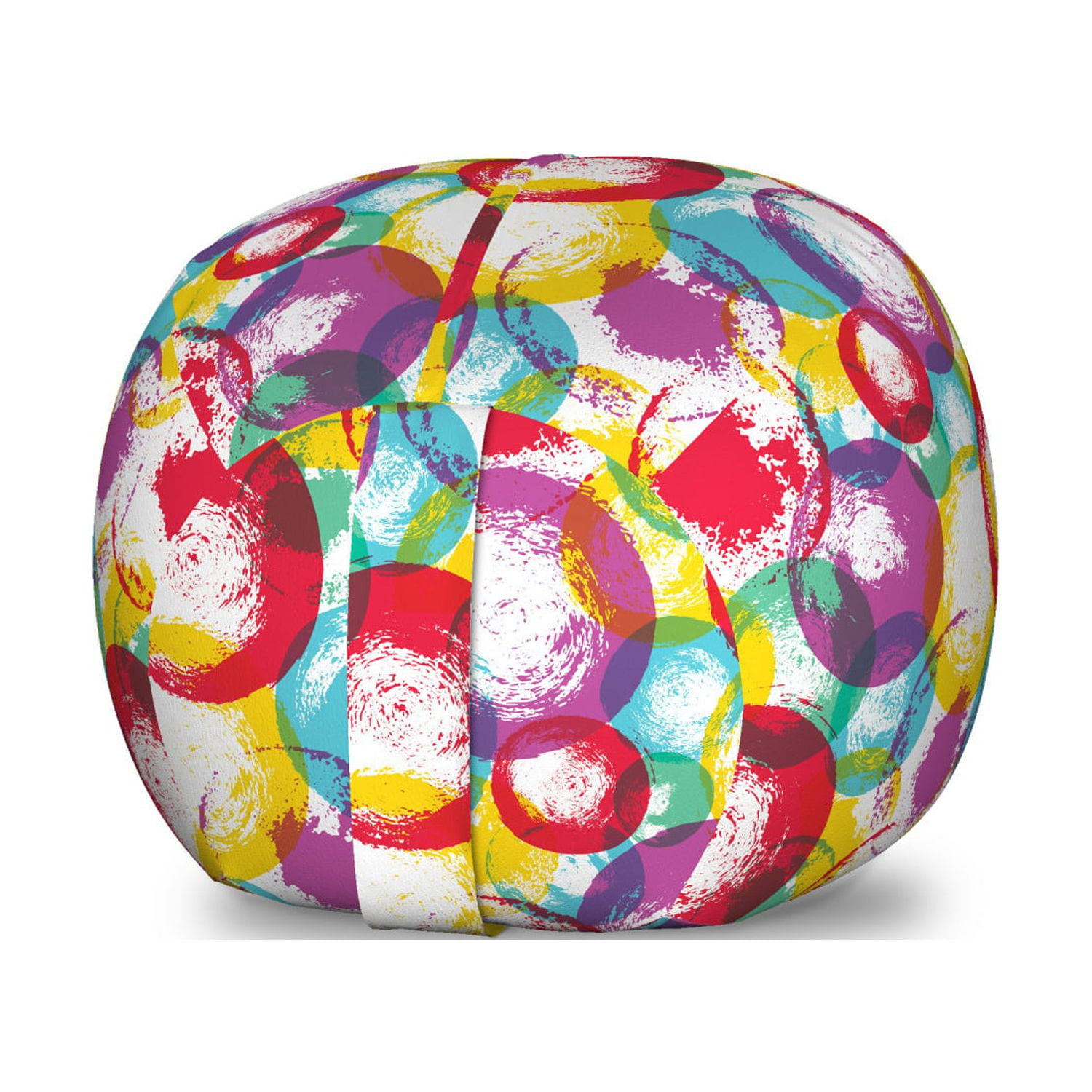 Paint Storage Toy Bag Chair, Round Blemishes in Various Colors Sea ...