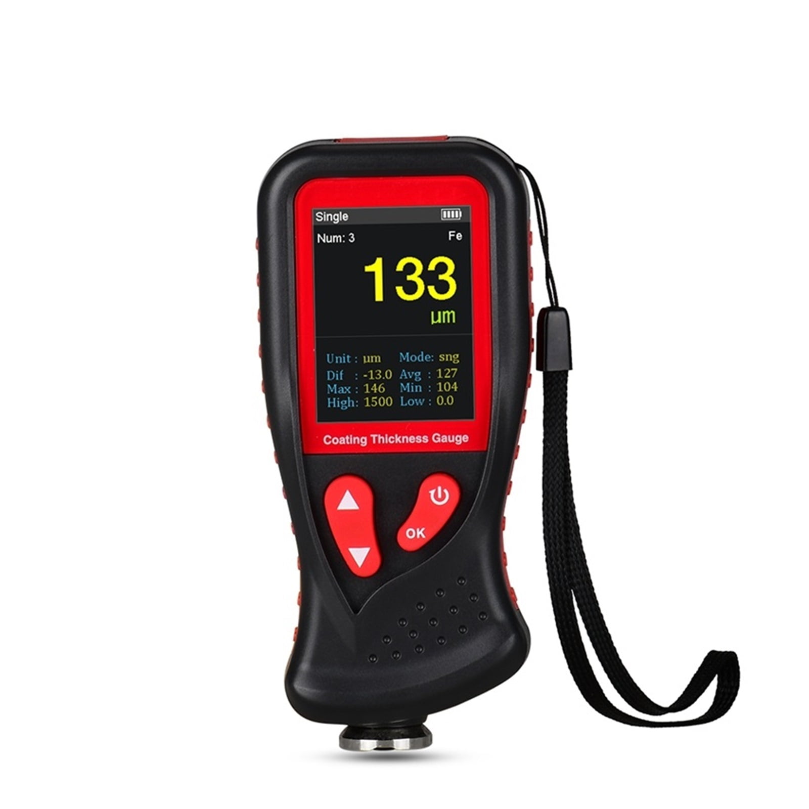 Paint Thickness Gauge, Coating Thickness Gauge Car Film Digital ...
