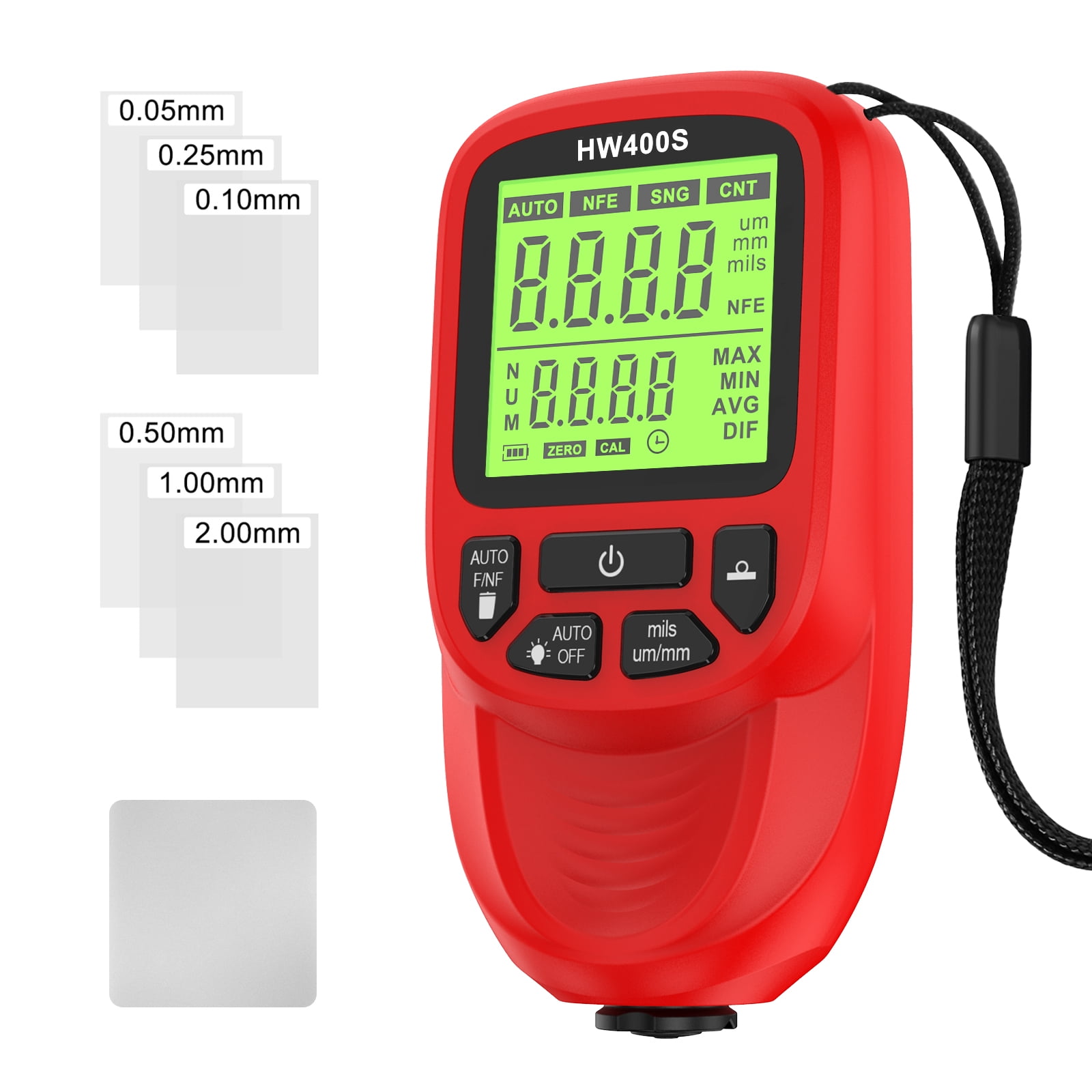 Paint Thickness Gauge Paint Meter for Cars Digital Coating Thickness ...