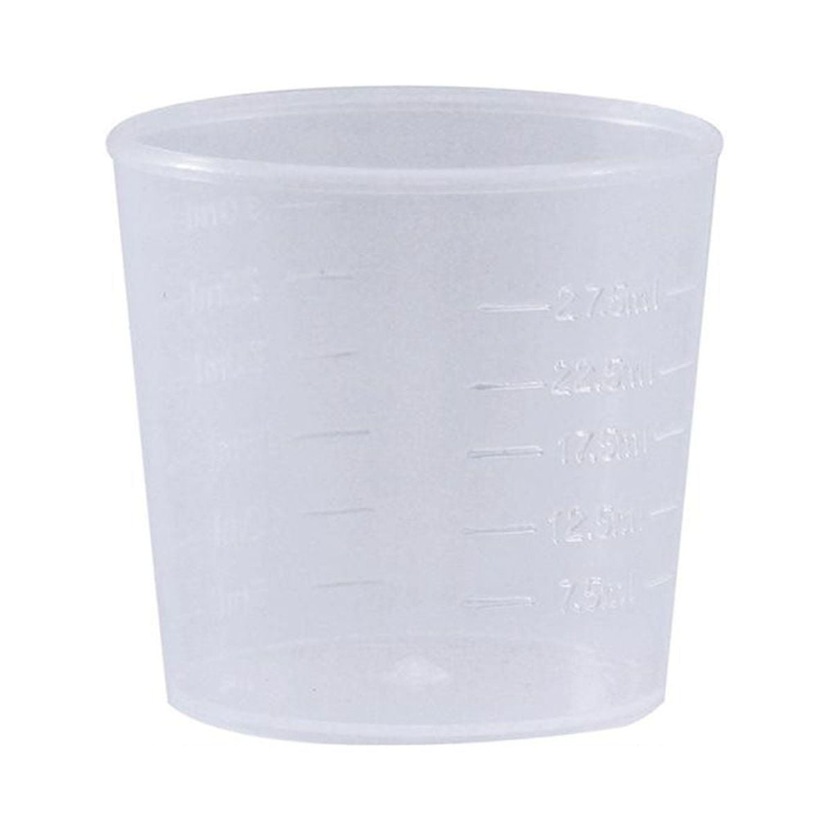 Paint Transparent Resin Plastic Container Scale Cups Measuring Tool ...