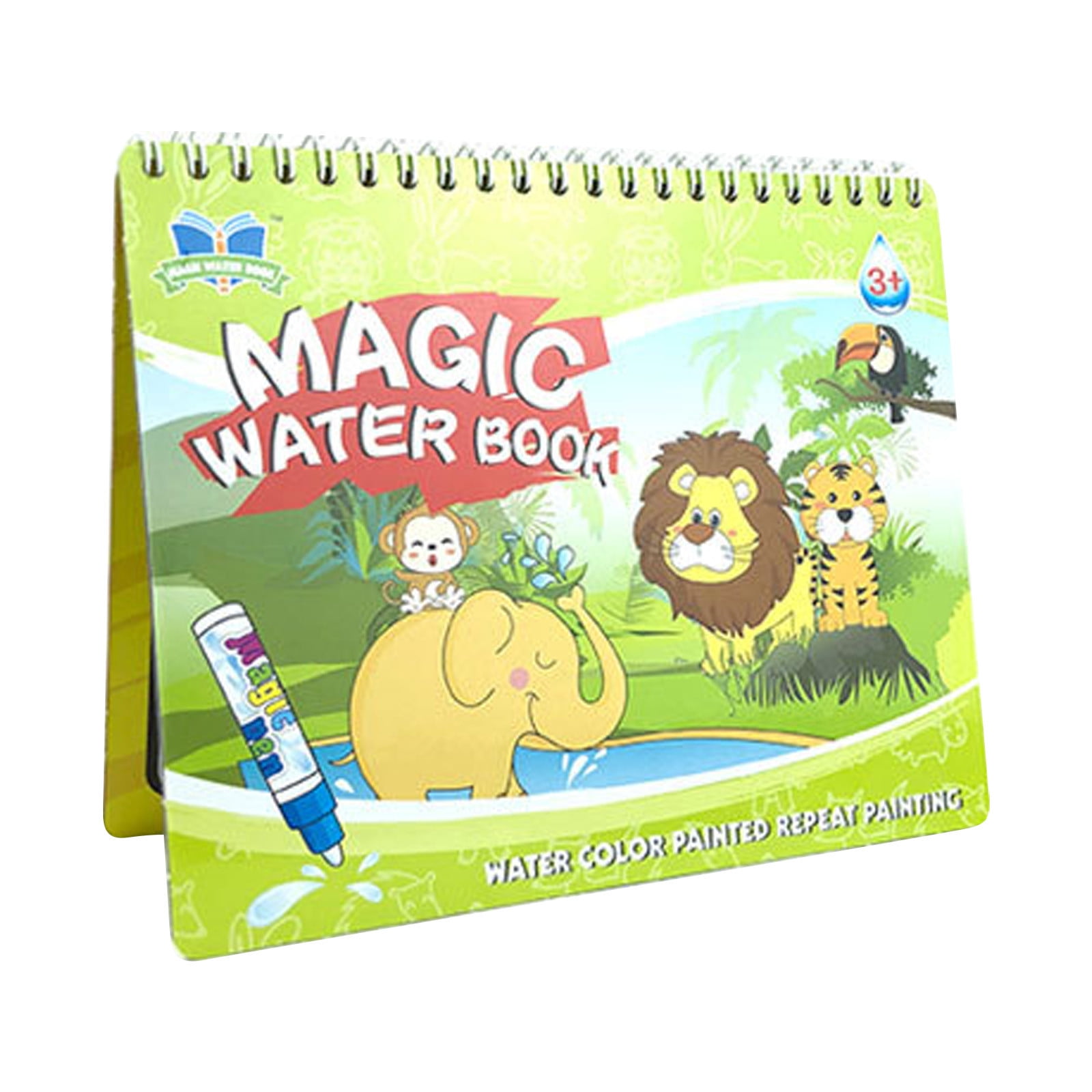 Paint with Water Books for Kids, Watercolor Painting Coloring Books for ...