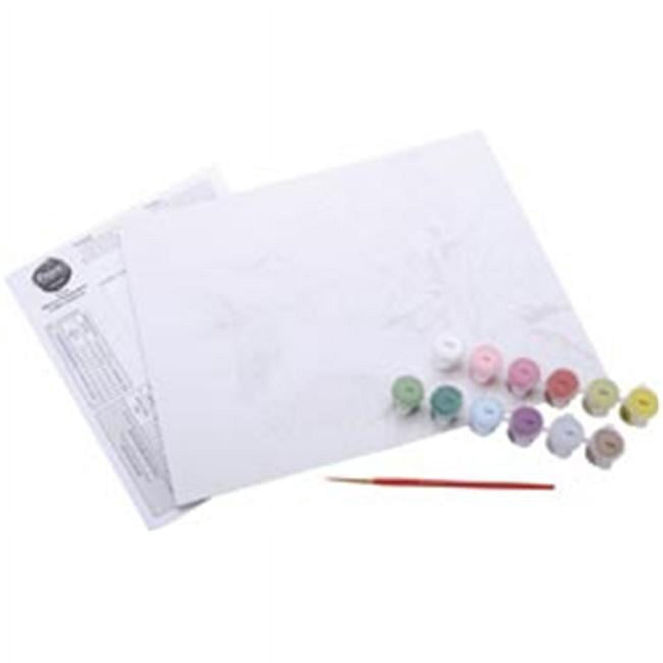 Paint Works Paint By Number Kit 14"X11"-Hibiscus Hummingbird - Walmart.com