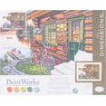 Paint Works Paint By Number Kit 20"X14"-Cabin View - Walmart.com
