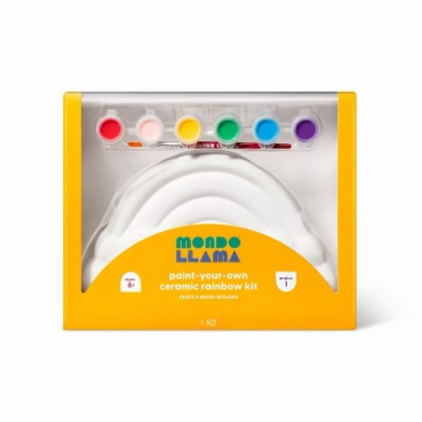 Paint-Your-Own Ceramic Rainbow Kit: Painting Kit for Kids, Includes ...