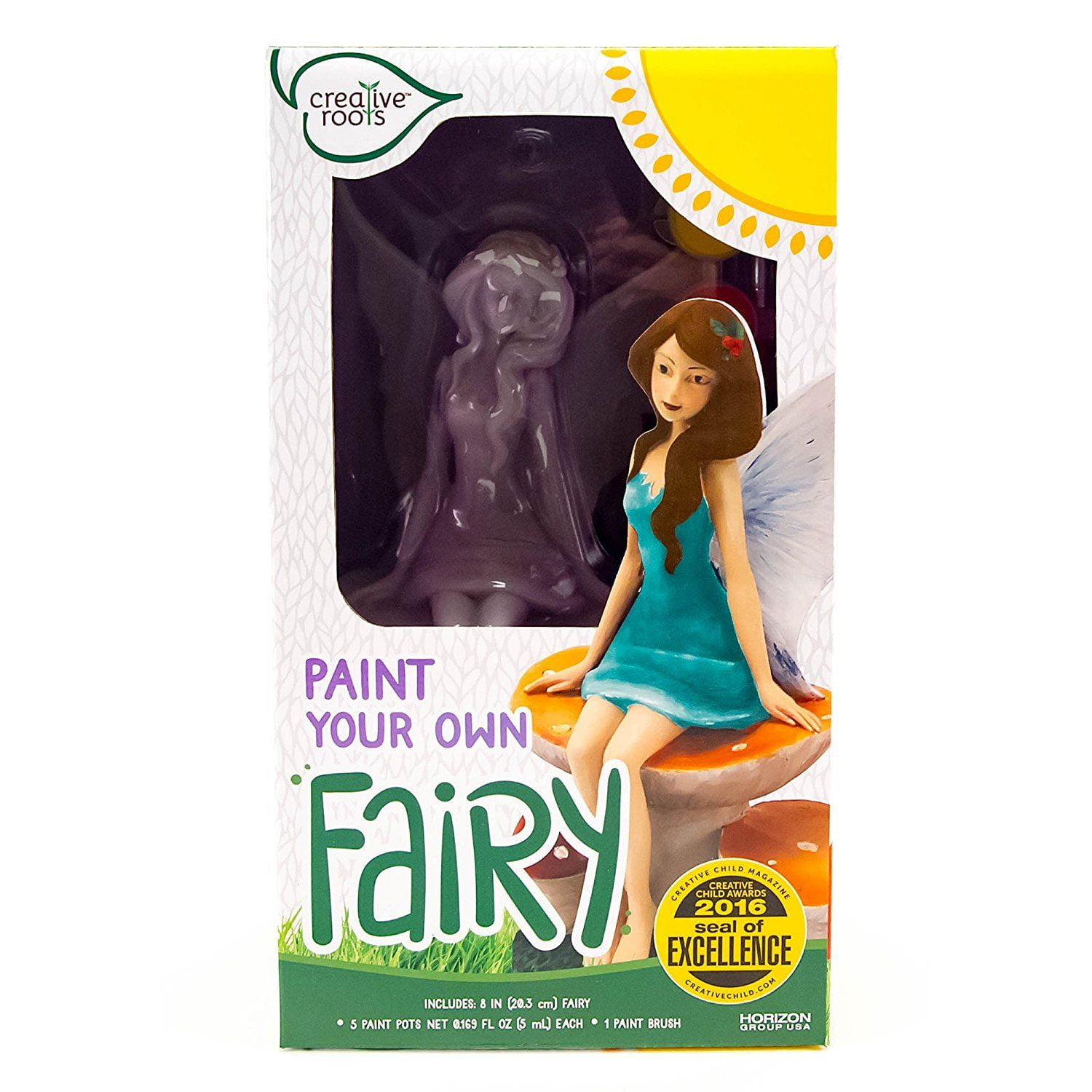 Creative Roots Paint Your Own Kit - Fairy - Walmart.com