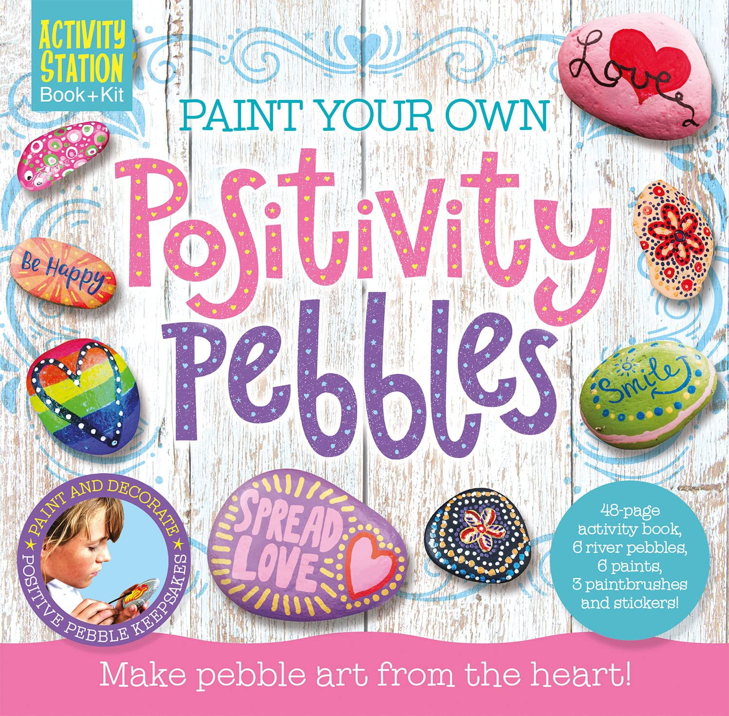 Paint Your Own Positivity Pebbles (Activity Station Gift Boxes ...