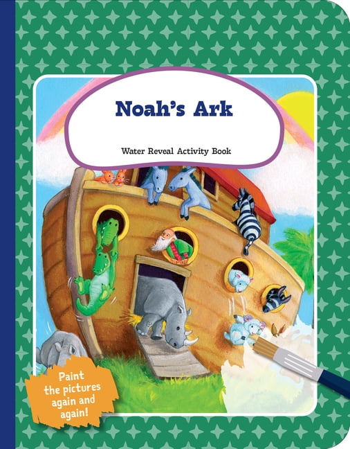 Noah's Ark - Water Reveal Activity Book, (Hardcover) - Walmart.com