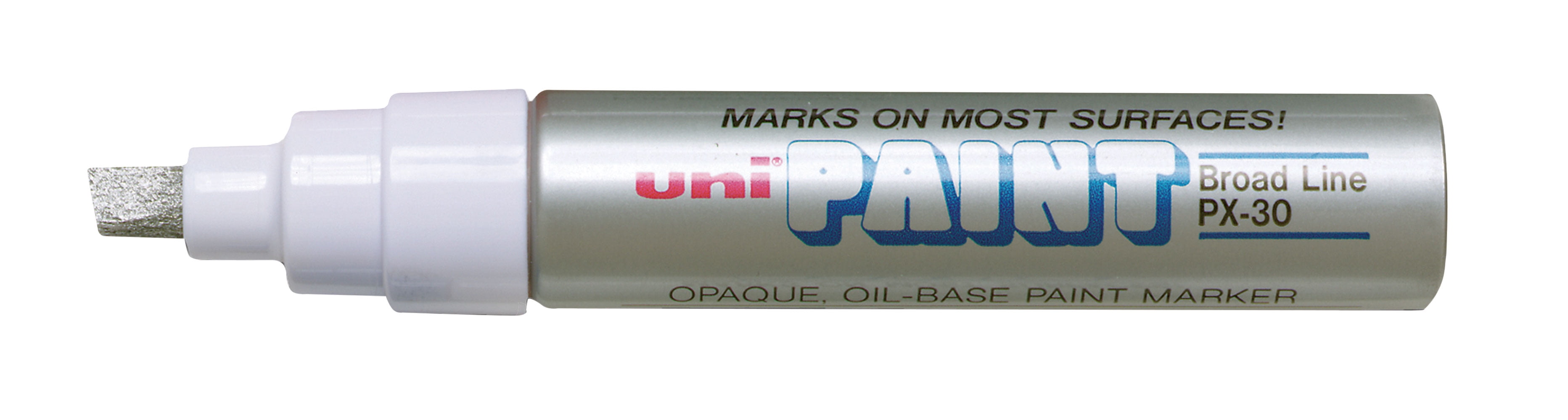 SSWBasics Paint and Window Marker - Metallic Silver Oil Based - 3/8 ...