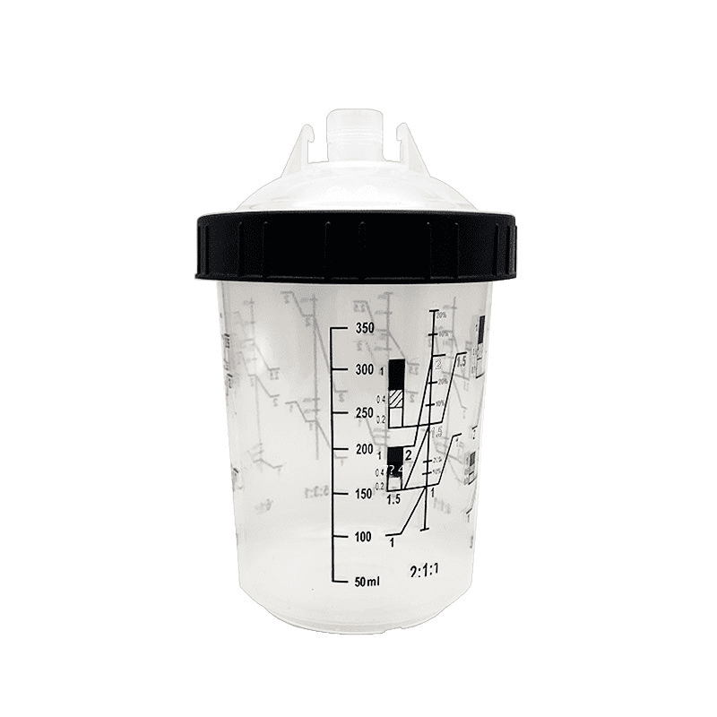 Paint gun pot wash-free upper pot auto parts paint with scale paint Cup ...